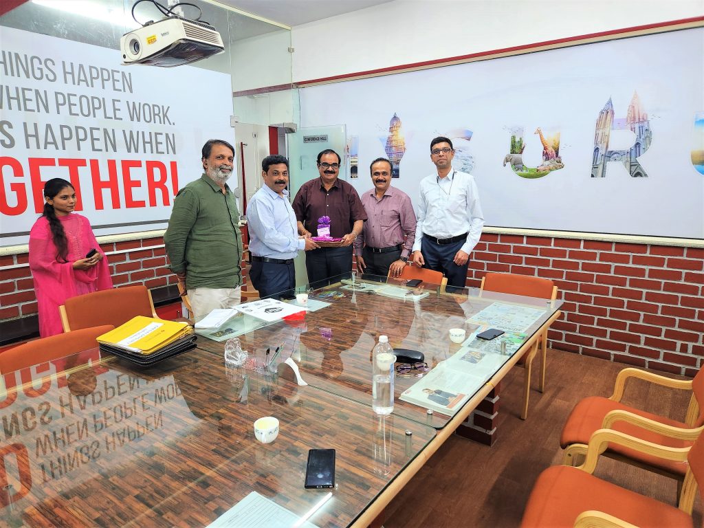 Meeting with Sri. Pradeep D Raikar, President, CREDAI Karnataka ...